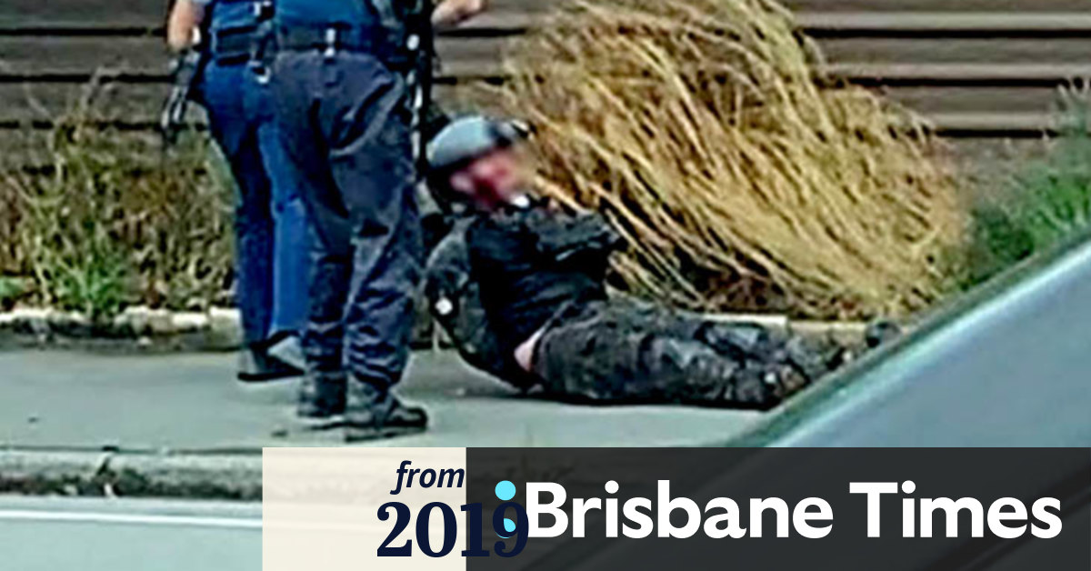 Video Police Arrest Christchurch Shooting Suspect